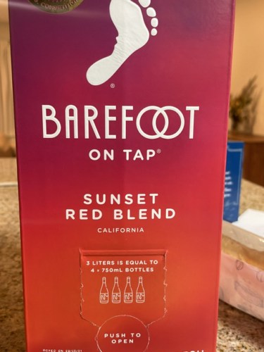 Barefoot Sunset Red Blend | Vivino English