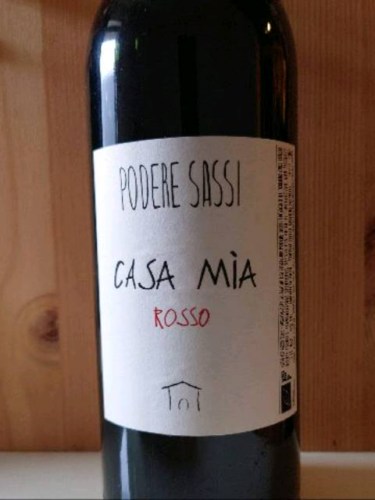 Podere Sassi Casa Mia Rosso | Vivino English