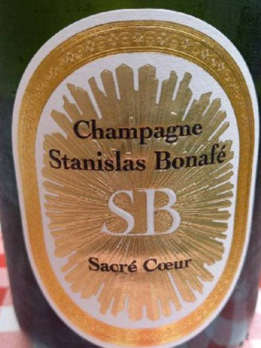 Champagne Stanislas Bonafé Sacré Coeur Champagne | Vivino France