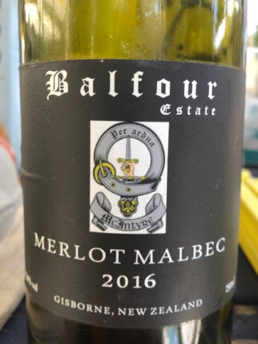 Balfour Estate Merlot - Malbec | Vivino Brasil