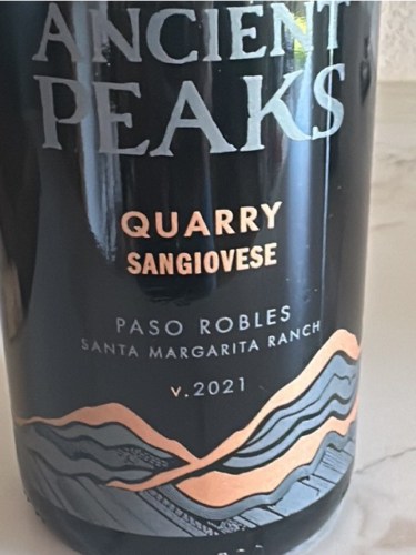 Ancient Peaks Quarry Sangiovese | Vivino US