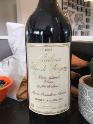 Fon de Sergay Bordeaux Supérieur | Vivino US