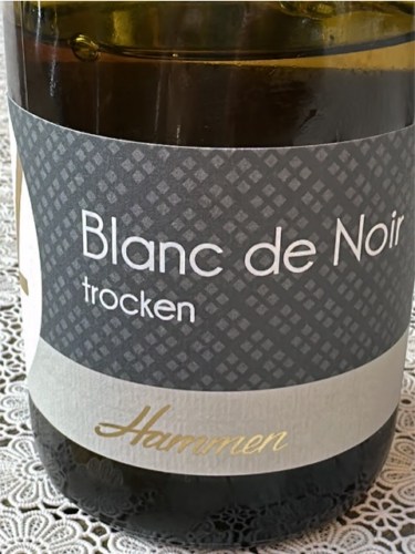 Hammen Blanc de Noir Trocken | Vivino English