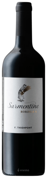 2018 F.Thienpont Sarmentine Bordeaux | Vivino US