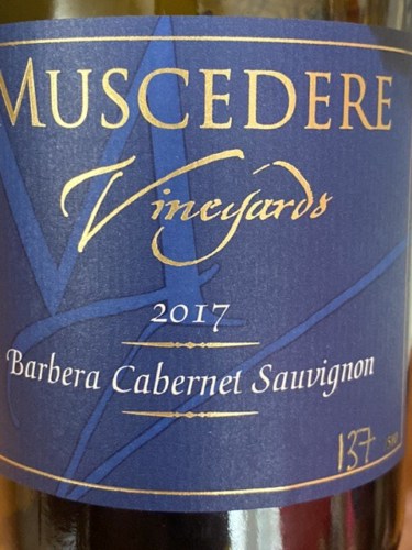 Muscedere Barbera - Cabernet Sauvignon | Vivino US