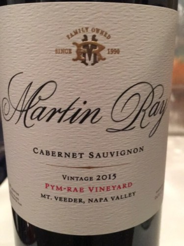 Martin Ray Pym-Rae Vineyard Cabernet Sauvignon | Vivino France