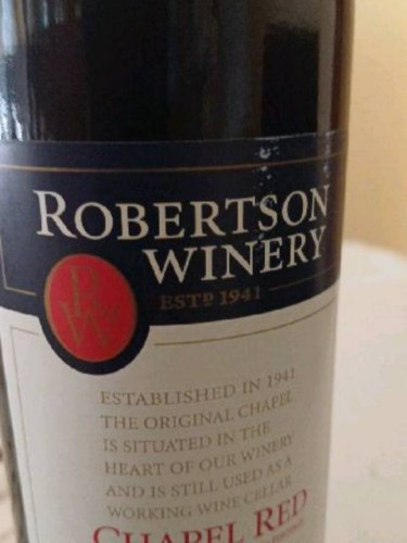 Robertson Winery Old Chapel Red | Vivino US Robertson Winery Old Chapel Red | Vivino US
