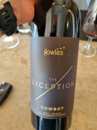 Fowles Wine The Exception Cowboy Shiraz | Vivino US
