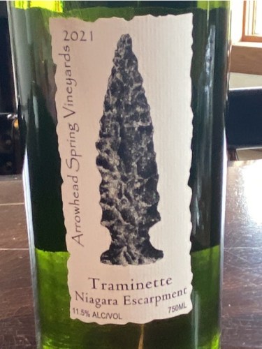 Arrowhead Spring Vineyards Traminette Niagara Escarpment | Vivino US