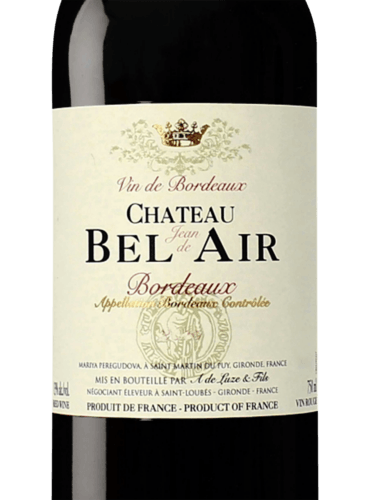 Maison A. de Luze Château Jean de Bel Air Bordeaux | Vivino US
