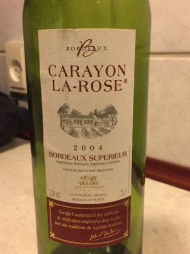 Dulong Carayon La Rose Bordeaux Supérieur | Vivino US