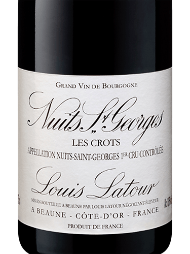 Louis Latour Nuits-Saint-Georges 1er Cru Les Crots | Vivino US
