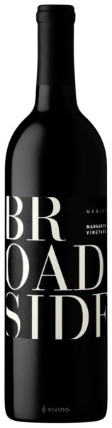2017 Broadside Margarita Vineyard Merlot | Vivino US