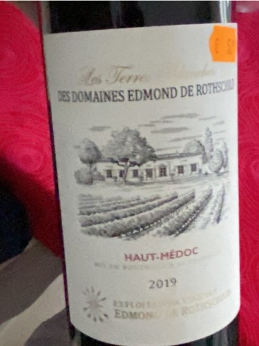 Baron Edmond de Rothschild Les Terres Blanches Des Domaines Edmond de ...