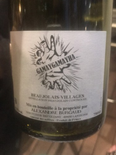 Alexandre Burgaud Gamaygamayha Beaujolais-Villages | Vivino US