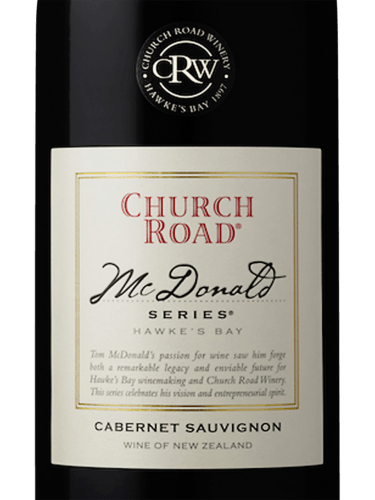 Church Road McDonald Series Cabernet Sauvignon | Vivino US