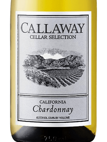 2021 Callaway Cellar Selection Chardonnay | Vivino US