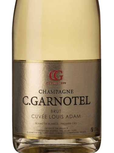 2015 C. Garnotel Cuvée Louis Adam Blanc de Blancs Brut Champagne ...