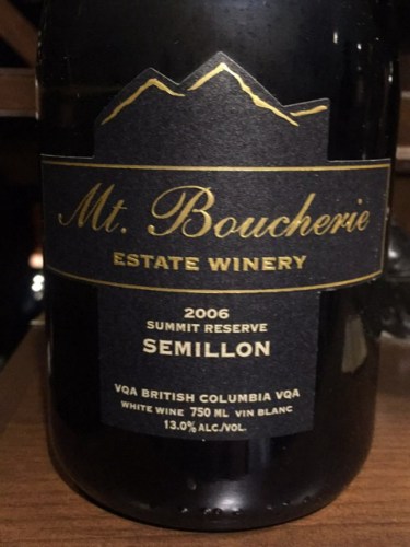 Mt. Boucherie Summit Reserve Sémillon | Vivino US
