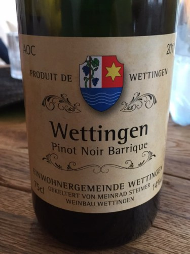 Meinrad Steimer Wettingen Barrique Pinot Noir | Vivino US