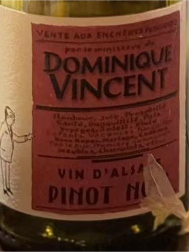 Maître Dominique Vincent Pinot Noir | Vivino English