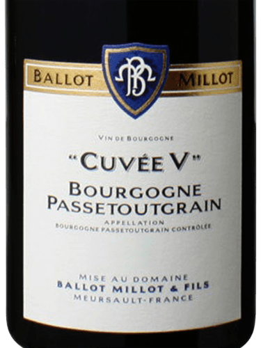 Ballot Millot Cuvée V Bourgogne Passetoutgrains | Vivino US