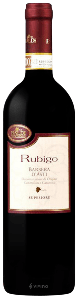 Baldi di Burio Rubigo Barbera d'Asti Superiore | Vivino US