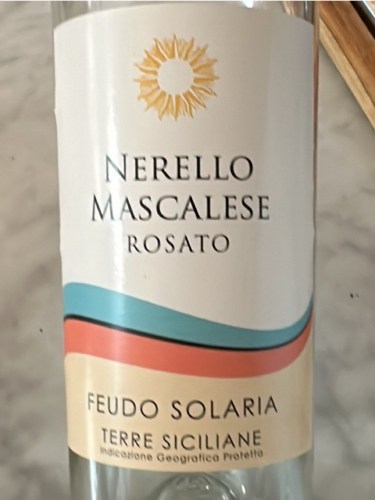 Feudo Solarìa Nerello Mascalese Rosato | Vivino US