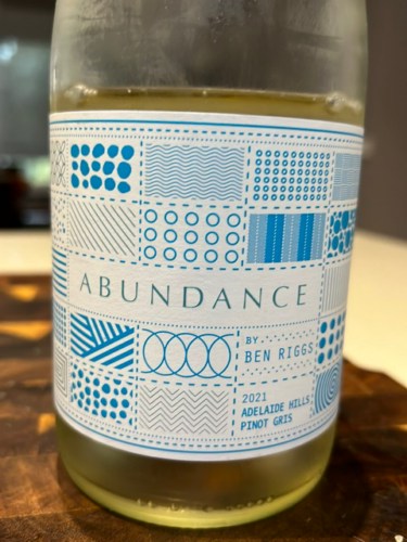 Mr. Riggs Abundance by Ben Riggs Pinot Gris | Vivino US