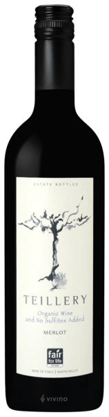 Teillery No Sulfites Added Merlot | Vivino US