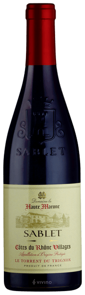 Domaine La Haute Marone Sablet Côtes du Rhône Villages | Vivino US