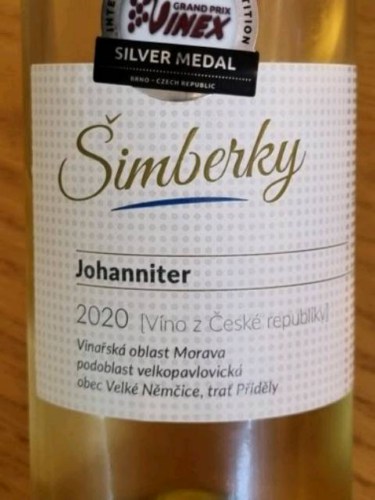 Šimberky Johanniter | Vivino US
