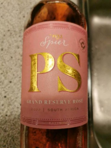 Spier PS Grand Reserve Rosé | Vivino Australia