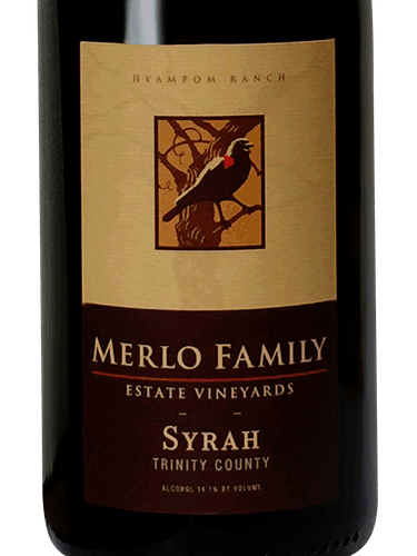 R. Merlo Estate Vineyards Syrah | Vivino US