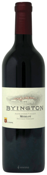 Byington Vineyard and Winery Tin Cross Vineyard Merlot | Vivino 日本