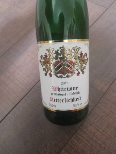 Kessler-Zink Ritterlichkeit White Semisweet - Lieblich | Vivino US