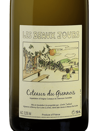 Emile Balland Les Beaux Jours Coteaux du Giennois | Vivino United States