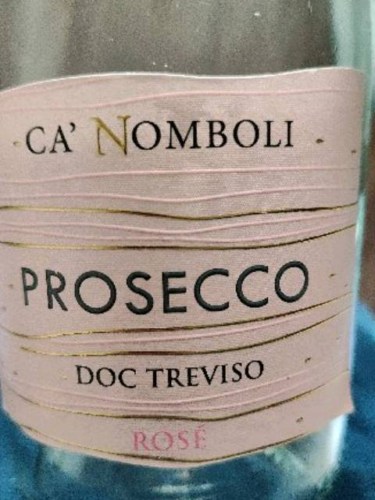 Ca'Nomboli Prosecco Treviso Rosè | Vivino English