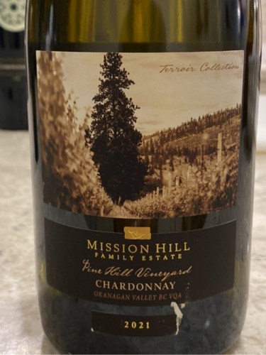 Mission Hill Family Estate Pine Hill Vineyard Chardonnay | Vivino US