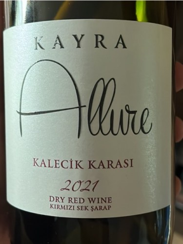Kayra Allure Kalecik Karasi Dry | Vivino US
