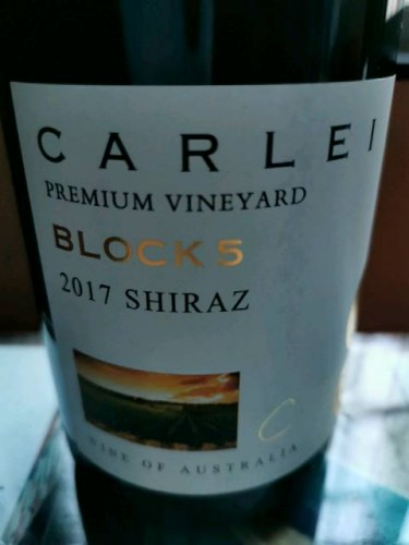 Carlei Premium Vineyard Block 5 Shiraz |Vivino Hong Kong