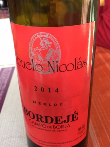 Bodegas Bordeje Abuelo Nicolas Merlot | Vivino US