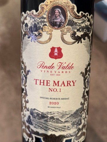 Pende Valde Vineyards The Mary No.1 Special Reserve Shiraz | Vivino English