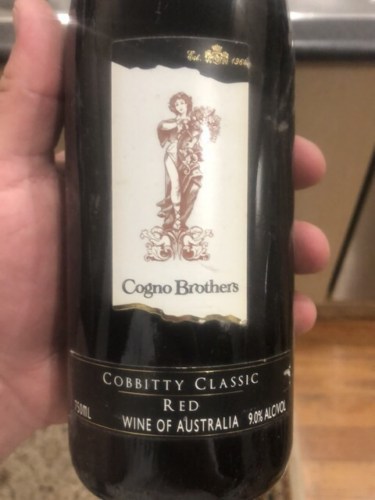 Cogno Brothers Cobbitty Classic Red | Vivino Australia