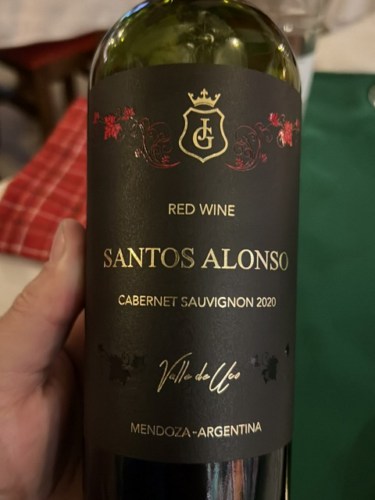 Santos Alonso Cabernet Sauvignon | Vivino US