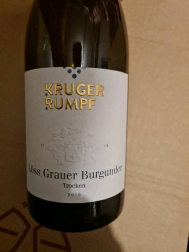 Kruger-Rumpf Löss Grauburgunder Trocken | Vivino US