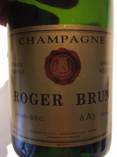 Roger Brun Grande Réserve Demi-Sec Aÿ Champagne | Vivino US