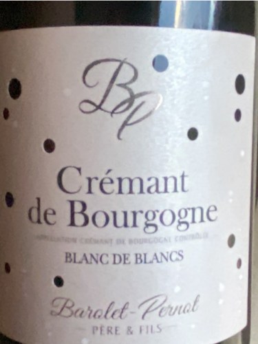 Barolet Pernot Père & Fils Blanc de Blancs Crémant de Bourgogne | Vivino US
