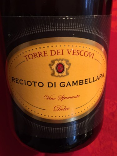 Colli Vicentini Torre dei Vescovi Recioto Gambellara Spumante Dolce ...