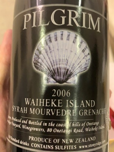 The Pilgrim Waiheke Island Syrah Mourvedre Grenache | Vivino US